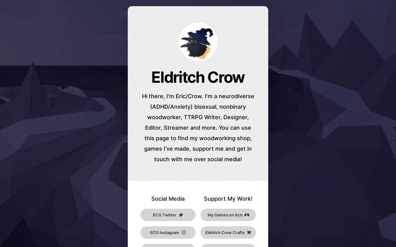 Eldritch Crow Gaming